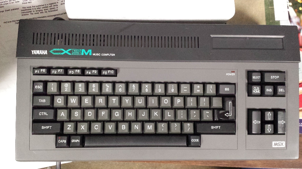 CSXM Music computer available. | MSX Resource Center